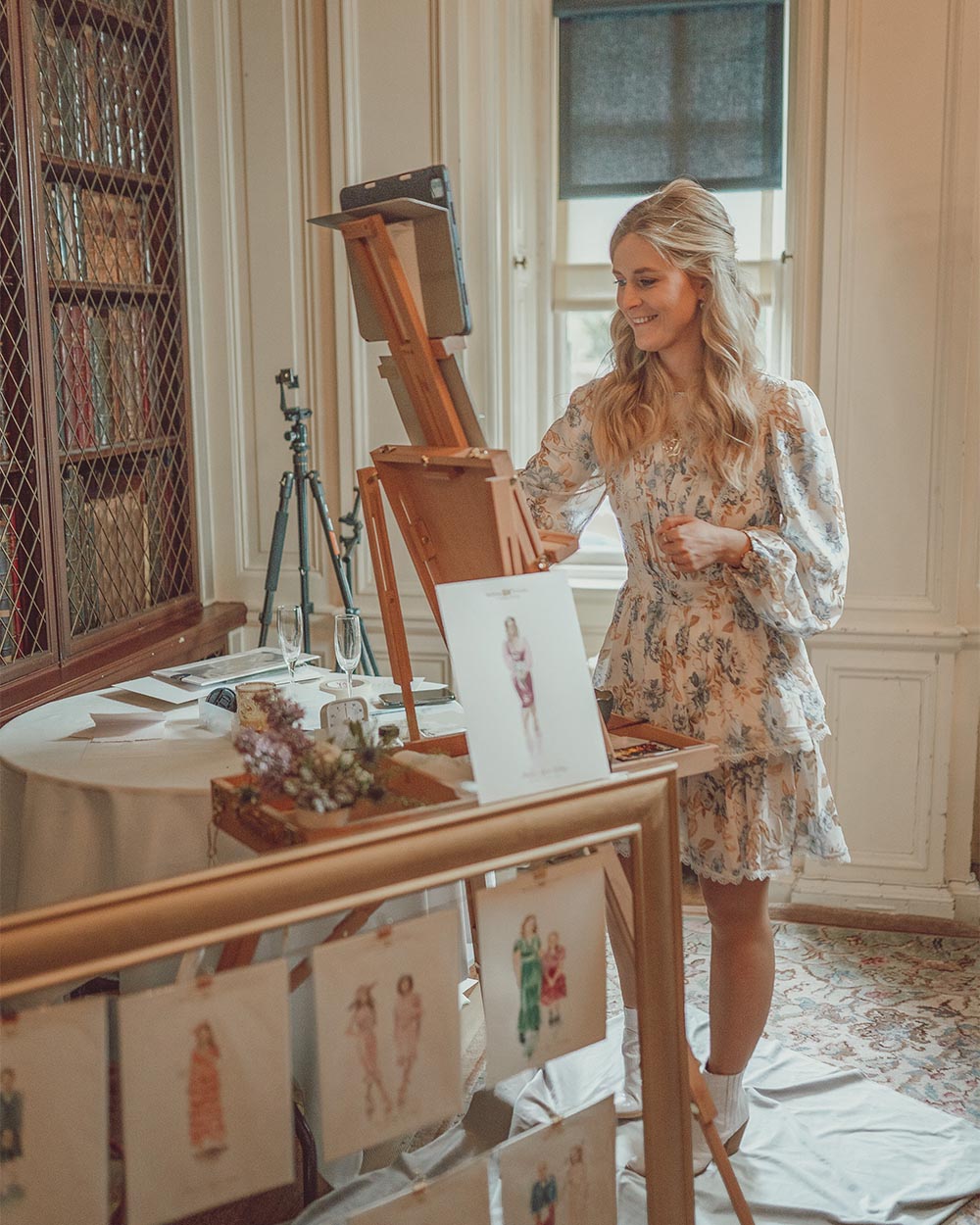 Live Wedding Painting Packages - Wedding Artwork